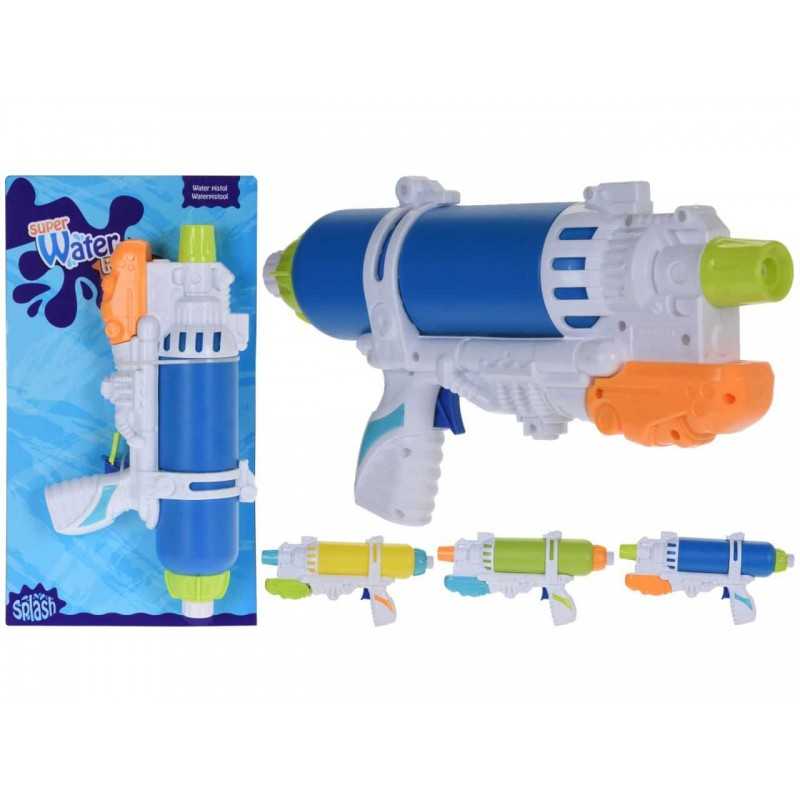Pistola Acqua 34 cm Super Water Fun Splash Colori Assortiti 026025 3 Anni+