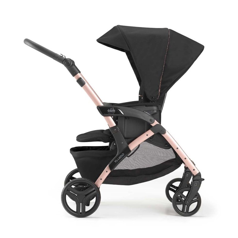 Cam Fluido Easy Trio Nero con Ovetto Area Zero Telaio Bronze 2025